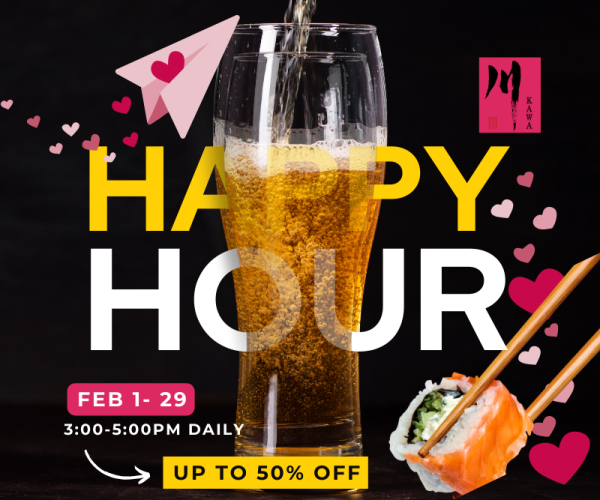 Happy Hour - Kawa Sushi